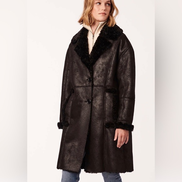 Bernardo | Jackets & Coats | Bernardo Soft Trim Vegan Fur Coat Nwt ...